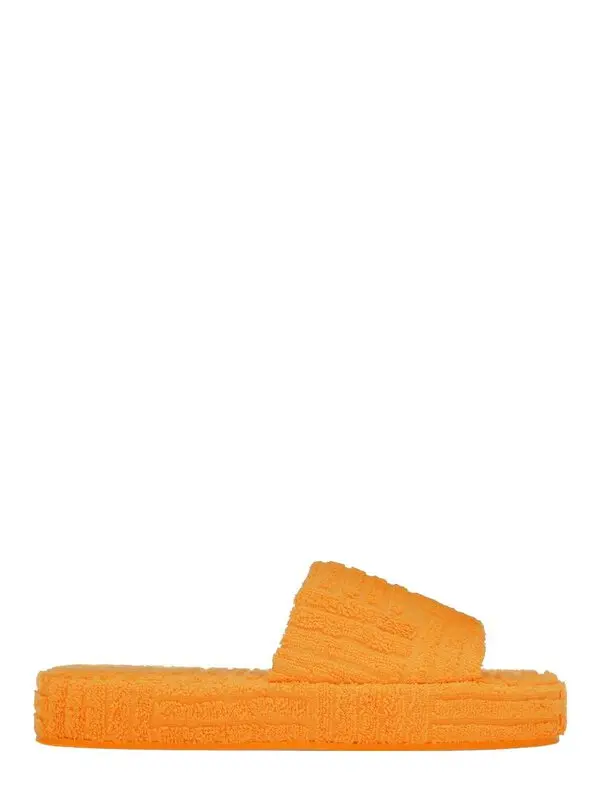 Bottega Veneta Resort Sponge Slide - Orange