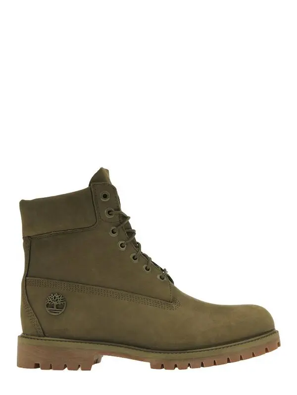 Timberland 6" Heritage Premium Waterproof Boot - Olive Nubuck
