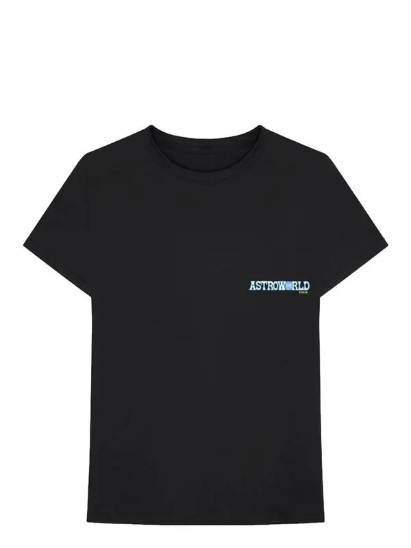 TRAVIS SCOTT Astroworld Tour Launch T-shirt - Black