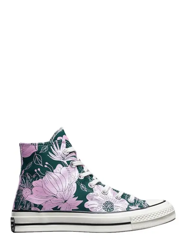 CONVERSE Chuck Taylor All Star 70 Hi Vintage Floral Sneakers - Midnight Clover/pink Glaze