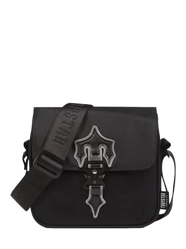 Trapstar Irongate T 1.0 Crossbody Bag - Black/reflective