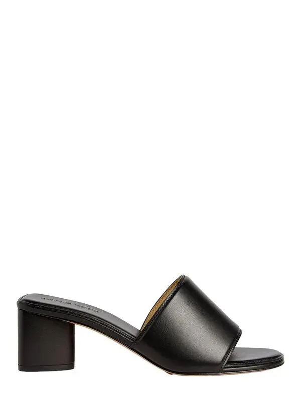 Bottega Veneta The Band Slip-on Sandal - Black