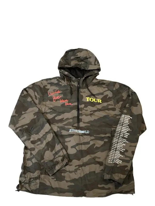 TRAVIS SCOTT Astroworld Anorak - Camo