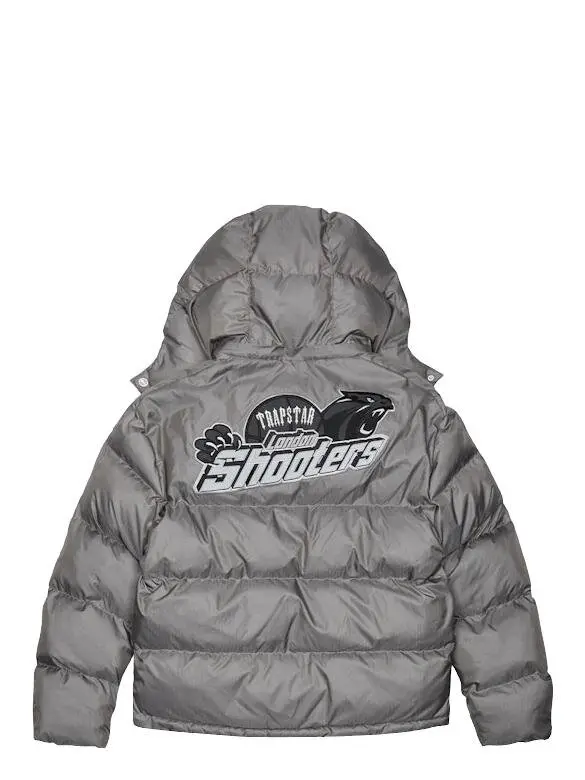 Trapstar Shooters Hooded Puffer - Grey