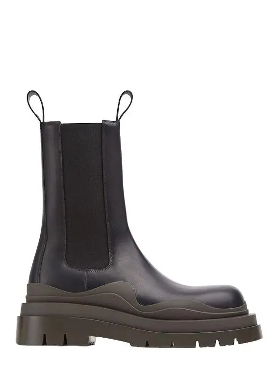 Bottega Veneta Tire High Boots - Black Camping