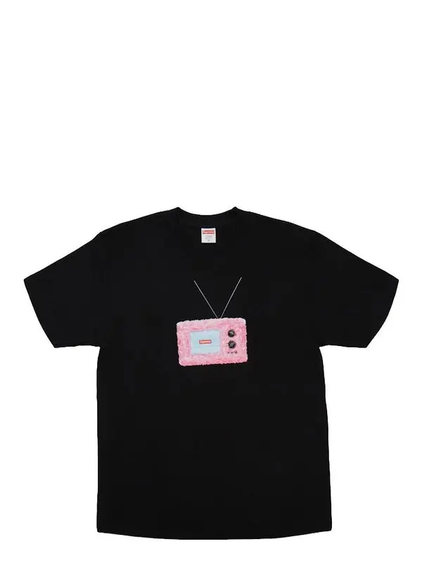 Supreme Tv Tee Shirt - Black