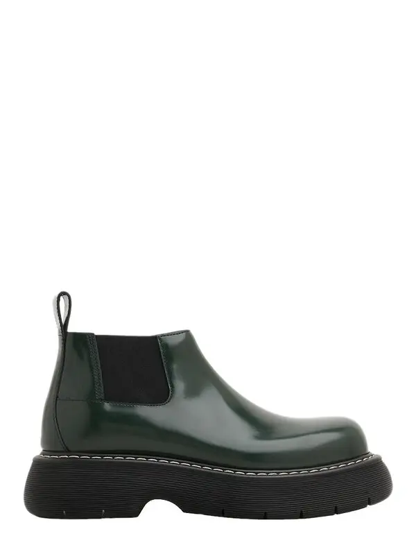 Bottega Veneta The Bounce Swell Chelsea Boots - Dark Green