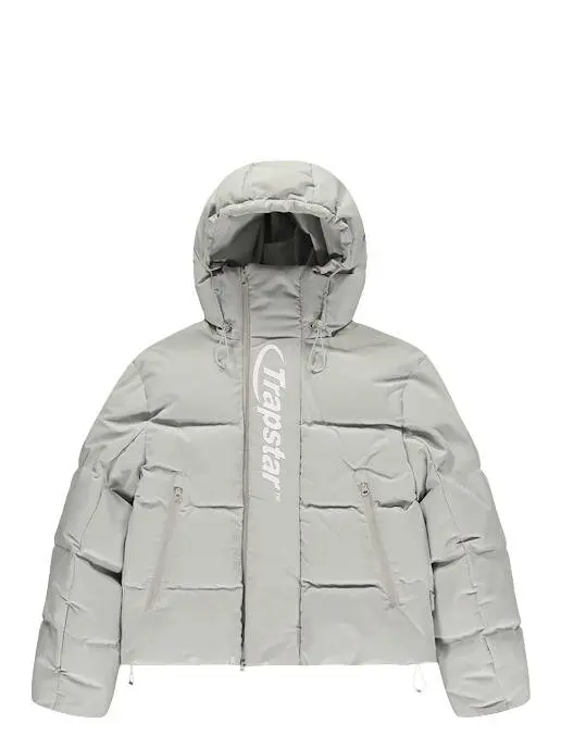 Trapstar Hyperdrive Technical Puffer Jacket - Light Grey