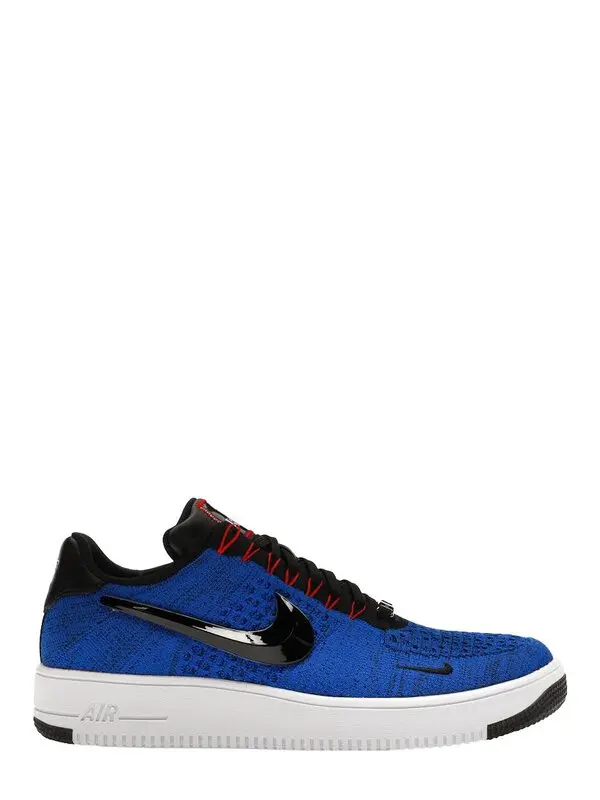 Nike Air Force 1 Ultra Flyknit Low Patriots Robert Kraft - Racer Blue/white/university Red