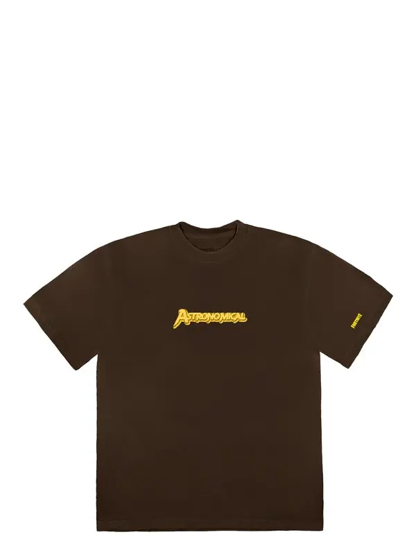 TRAVIS SCOTT Astro Diamond Jack T-shirt - Brown