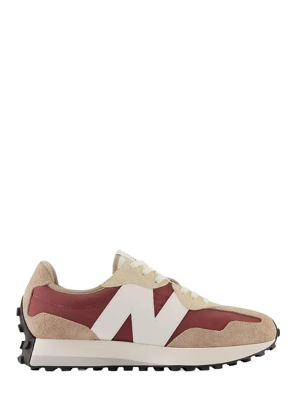 NEW BALANCE 327 Sneakers - Driftwood/washed Burgundy