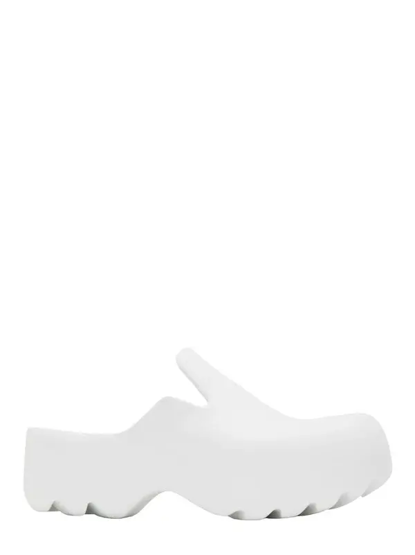Bottega Veneta Rubber Flash Clog - White
