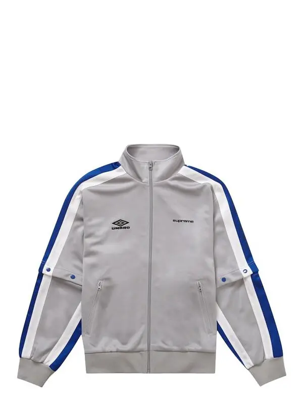 Supreme Umbro Snap Sleeve Jacket - Light Grey