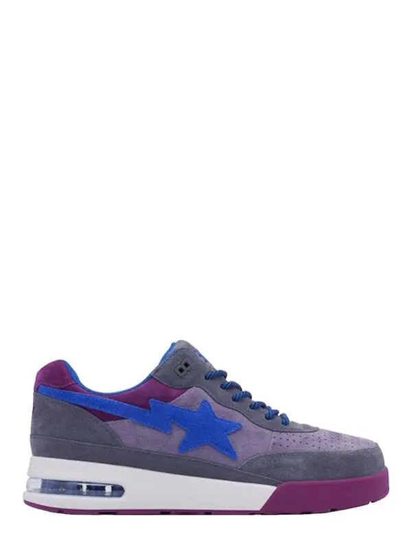BAPE A Bathing Ape Road Sta Premium Sneakers - Purple/blue/light Purple