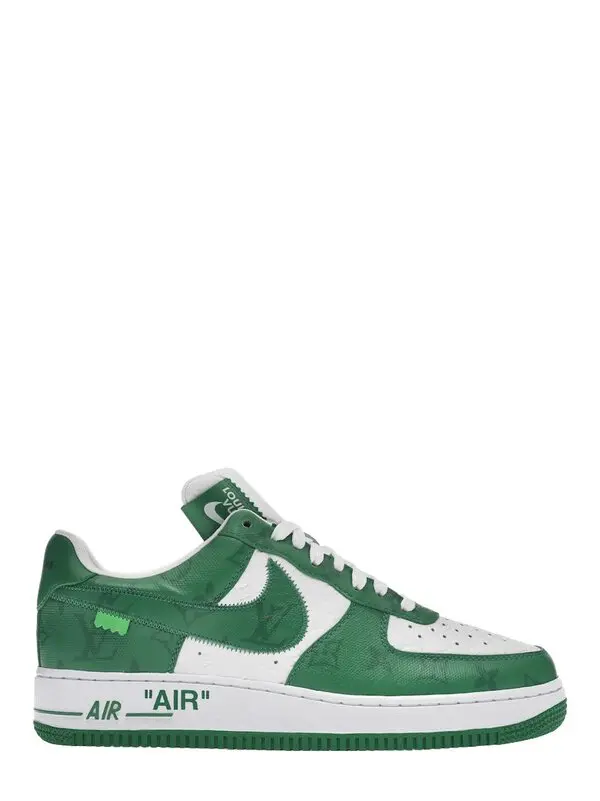 LOUIS VUITTON Nike Air Force 1 Low Virgil Ablohin - White/green