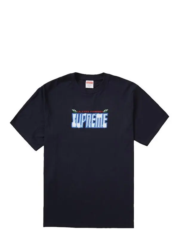 Supreme Ultra Fresh Tee Shirt - Navy Blue