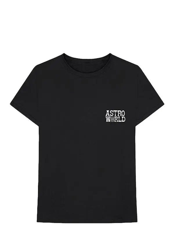 TRAVIS SCOTT Astroworld Promo Tee Shirt - Black