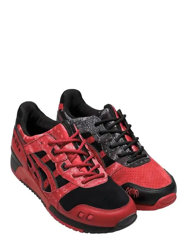 Asics Gel-lyte Iii Og Spiderin Sneakers - Black/red