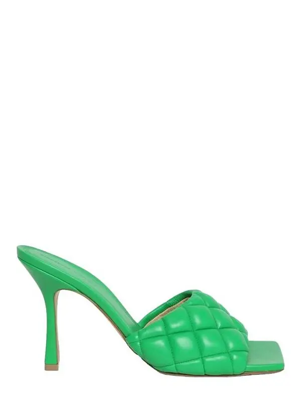 Bottega Veneta Padded Sandals - Green