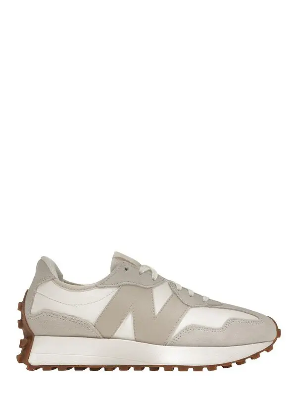 NEW BALANCE 327 Lifestyle Sneakers - Beige White/gum/pink