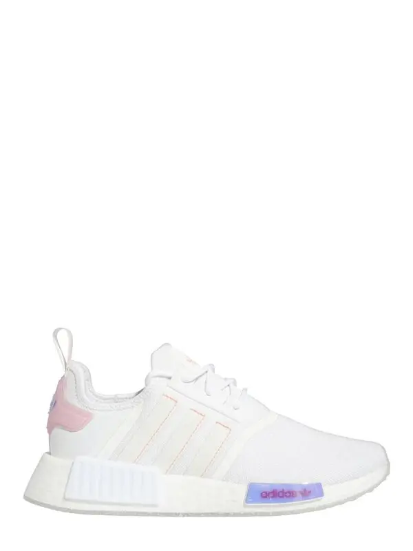 Adidas Nmd R1 Sneakers - Cloud White/acid Red