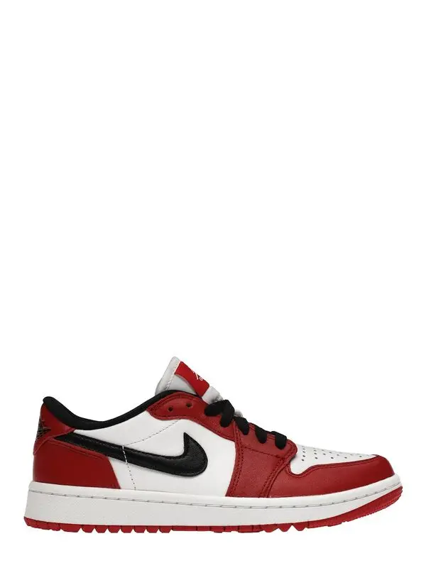 JORDAN 1 Retro Low Golf Chicago - Varsity Red/black/white