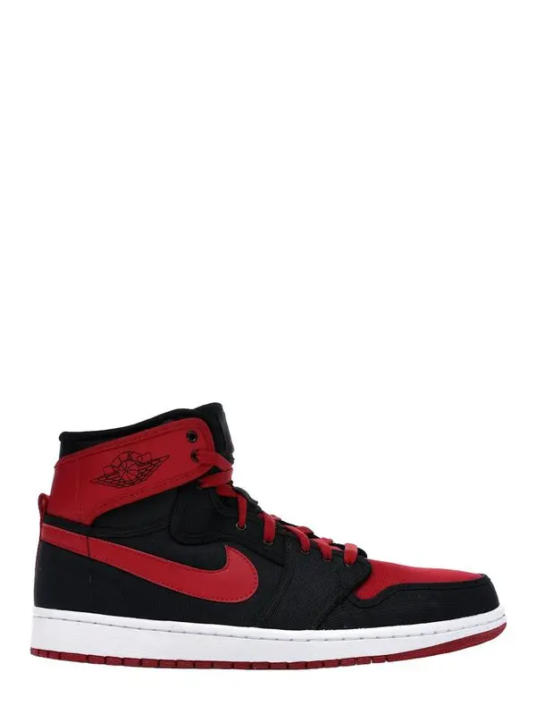 JORDAN 1 Retro Ajko Bred Sneakers - Black/varsity Red/white