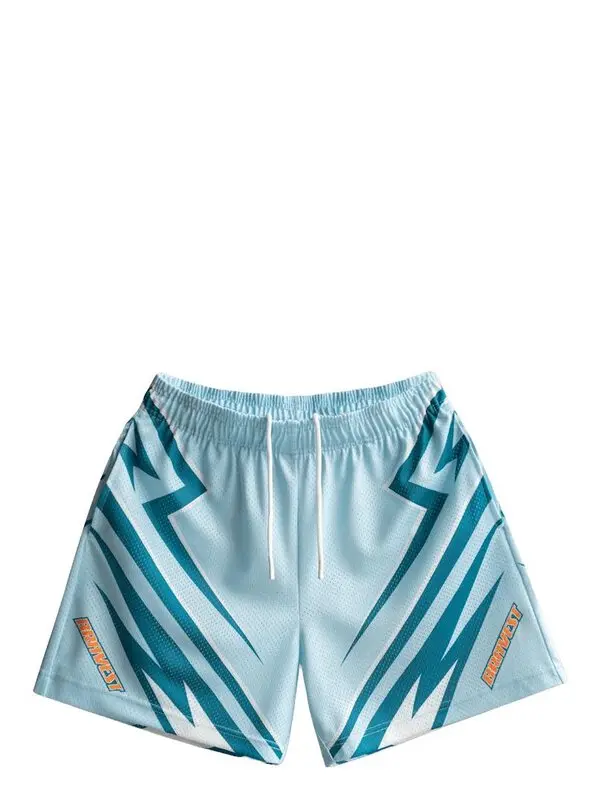 BRAVEST STUDIOS Moto Shorts - Blue