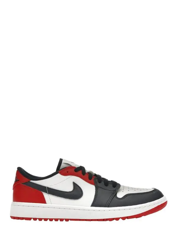 JORDAN 1 Retro Low Golf Usa - White/obsidian/varsity Red