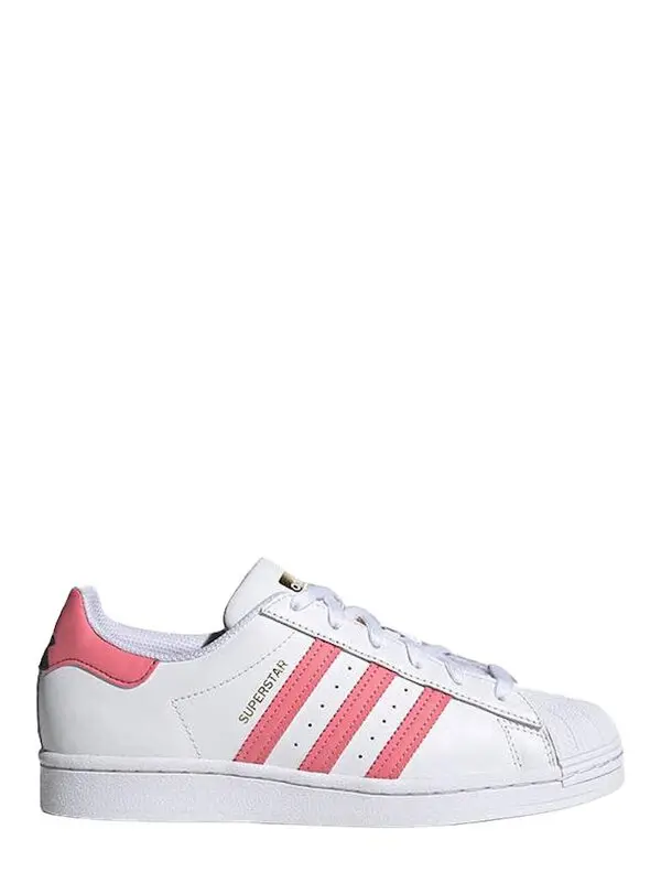 Adidas Superstar Sneakers - Cloud White/pink/gold Metallic