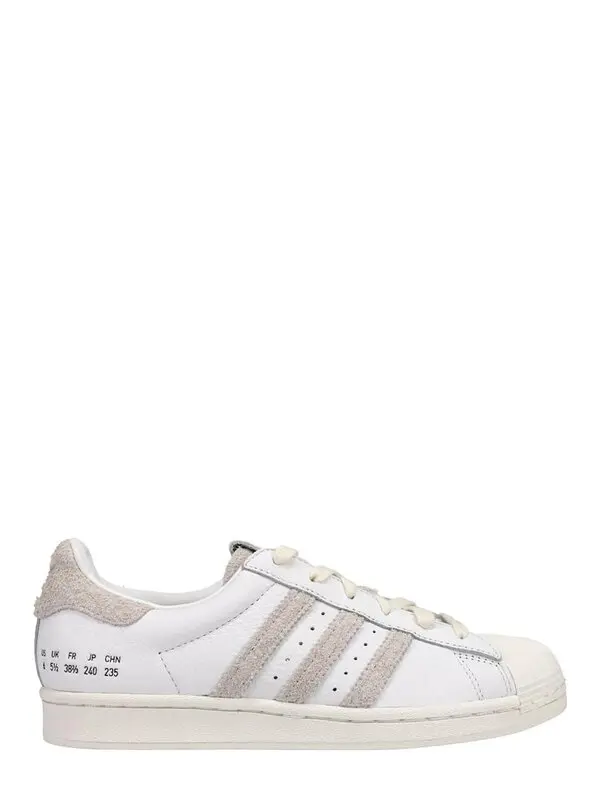 Adidas Superstar Lace Up Sneakers - Cloud White/crystal White/off White
