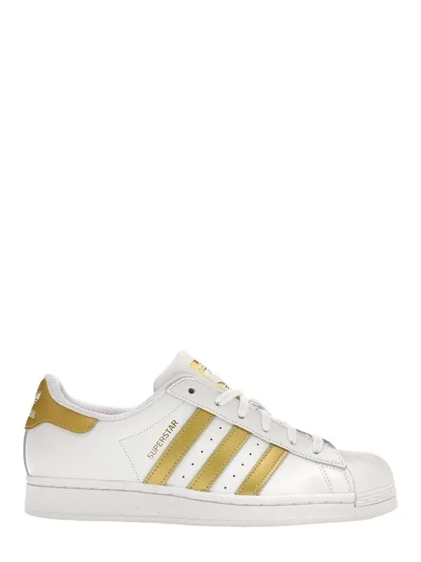 Adidas Superstar Sneakers - Cloud White/gold Metallic