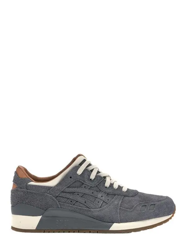 Asics Gel-lyte Iii Packer J. Crew Charcoal Suede Sneakers - Grey/white