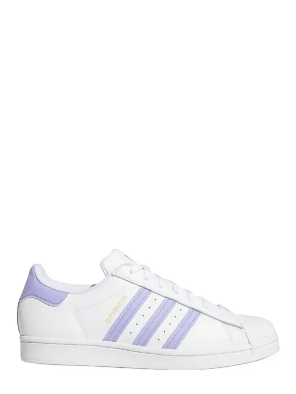 Adidas Superstar Sneakers - Cloud White/light Purple/hazy Orange