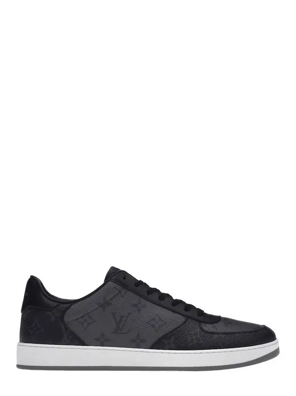 LOUIS VUITTON Rivoli Monogram Sneakers - Black