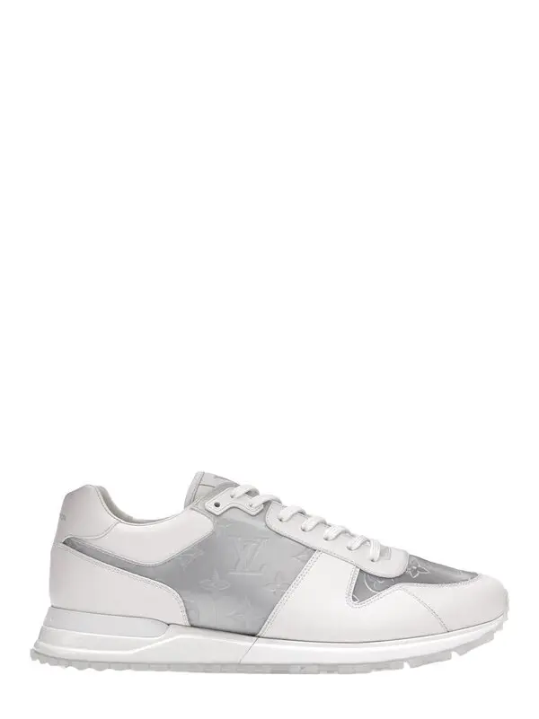 LOUIS VUITTON Run Away Iridescent Sneaker - White