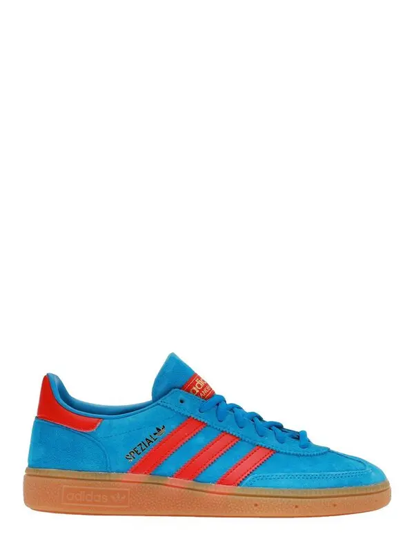 Adidas Handball Spezial Sneakers - Bright Blue/vivid Red/gold Metalic