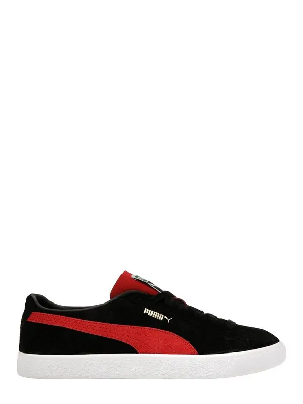 PUMA Suede Vtg Teams Sneakers - Black/red/blue