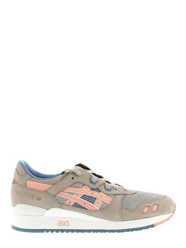 Asics Gel-lyte Iii Ronnie Fieg Flamingo Sneakers - Grey/salmon