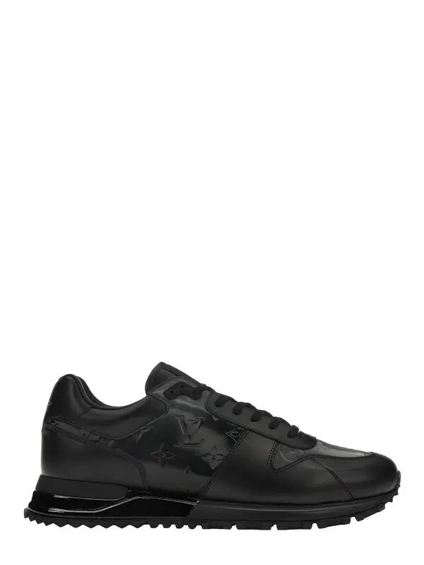 LOUIS VUITTON Run Away Iridescentin Sneakers - Black