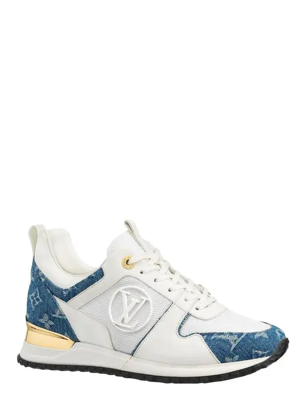 LOUIS VUITTON Run Away Sneaker - White/blue