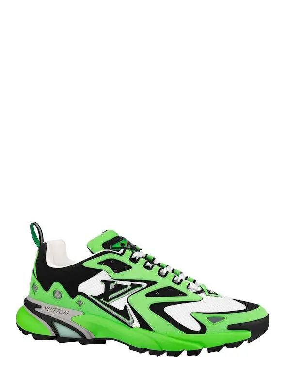 LOUIS VUITTON Runner Tatic - Green/white/black