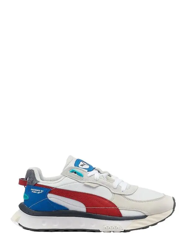 PUMA Wild Rider Layersin Sneakers - White/urban Red