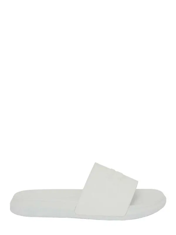 Alexander McQueen Pool Slide Mix - White