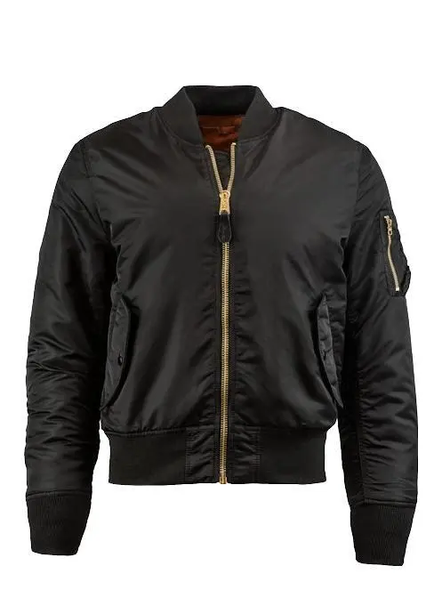 Alpha Industries Ma1 Flight Jacket - Black