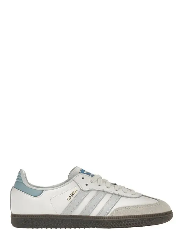 Adidas Samba Og Sneakers - Core White/halo Blue/gum 5