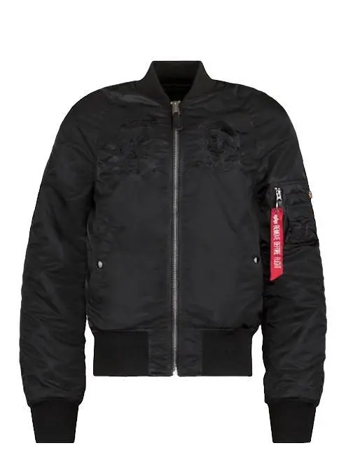Alpha Industries Ma1 Souvenir Shinto Reversible Jacket - Black