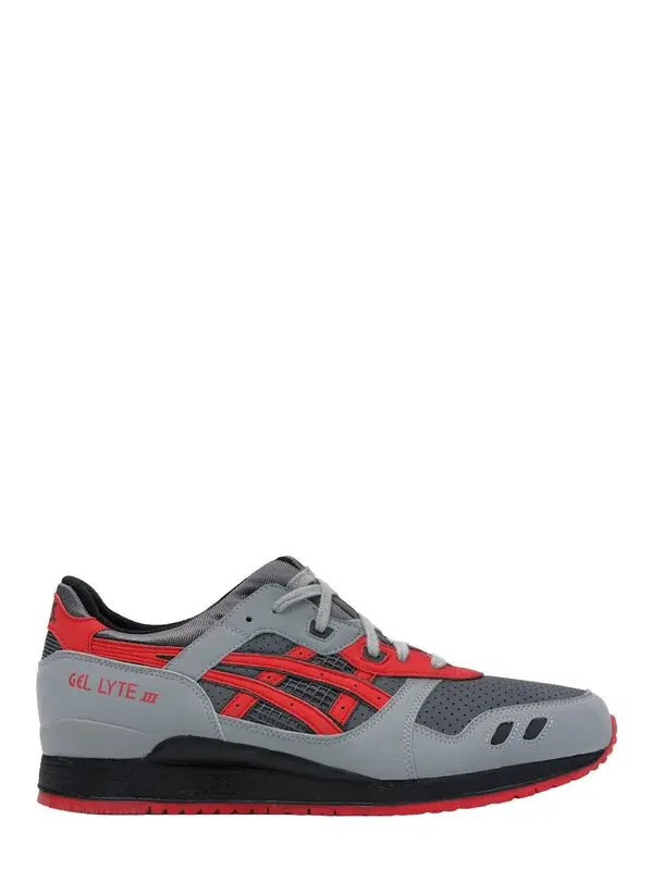 Asics Gel-lyte Iii Sneakers - Gray/red