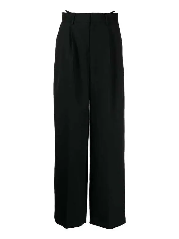 Alexander Wang Low Waisted Gstring Trim Trouser - Black