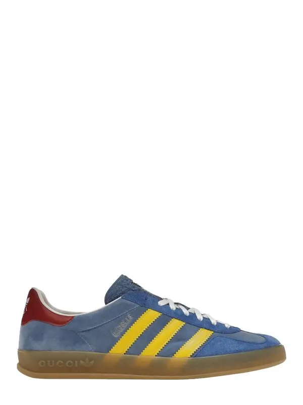 Gucci Adidas X Gazelle Sneakers - Blue/yellow/red